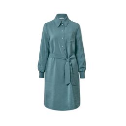 Tchibo - Hemdblusen-Kleid - Damen - Gr. 44 - gr&uuml;n