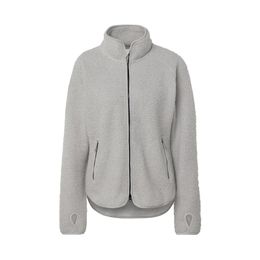 Tchibo - Teddyfleece-Jacke - Damen - Gr. M - grau