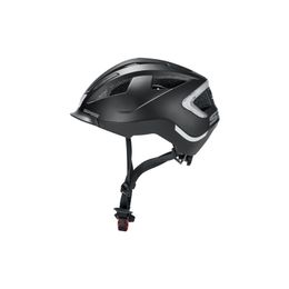 Tchibo - Fahrradhelm mit Blinkerfunktion - Gr. S/M - schwarz