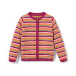 Tchibo - Kinder-Strickjacke - M&auml;dchen - Gr. 122/128 - mehrfarbig