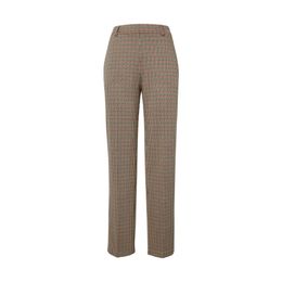 Tchibo - Komfort-Palazzohose mit Hahnentritt-Jacquard - Damen - Gr. 42 - wei&szlig;/jacquard