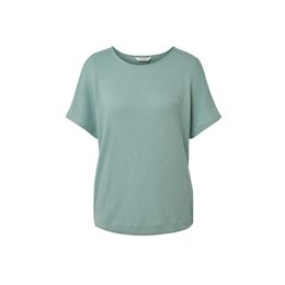 Tchibo - Strukturiertes Shirt - Damen - Gr. M - gr&uuml;n