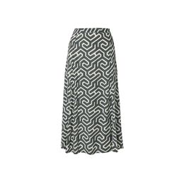 Tchibo - Bedruckter Midi-Rock - Damen - Gr. 42 - wei&szlig;/print