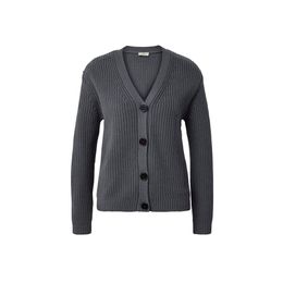 Tchibo - Grobstrick-Cardigan - Damen - Gr. L - anthrazit
