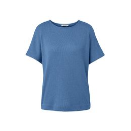 Tchibo - Strukturiertes Shirt - Damen - Gr. S - blau