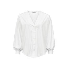Tchibo - Popeline-Bluse - Damen - Gr. 44 - wei&szlig;