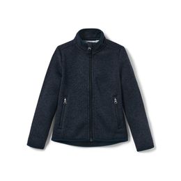 Tchibo - Kinder-Strickfleecejacke - Kinder - Gr. 122/128 - dunkelblau