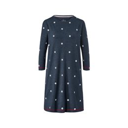 Tchibo - Nachthemd - Damen - Gr. XL - dunkelblau/gepunktet