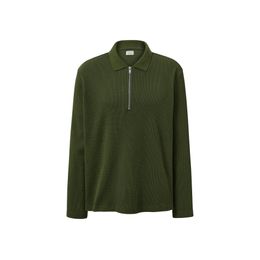 Tchibo - Langarm-Poloshirt - Herren - Gr. S - khaki