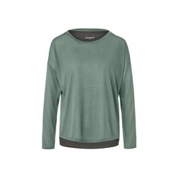 Tchibo - 2-in-1-Sportshirt - Damen - Gr. M - olivgr&uuml;n