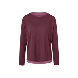 Tchibo - 2-in-1-Sportshirt - Damen - Gr. XL - pflaume
