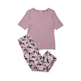Tchibo - Pyjama-Set - Damen - Gr. M - rosa