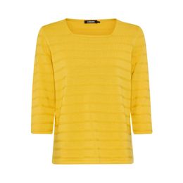 Tchibo - Strukturierter Olsen Pullover mit 3/4-&Auml;rmeln - Damen - Gr. 42 - gelb
