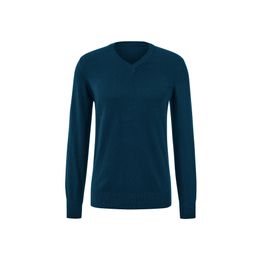 Tchibo - Pullover mit V-Ausschnitt - Herren - Gr. XL - petrol