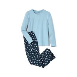 Tchibo - Pyjama - Damen - Gr. XL - dunkelblau