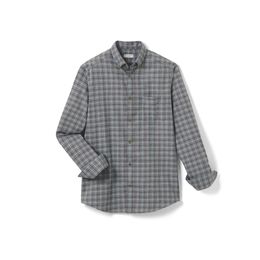 Tchibo - Flanell-Hemd - Herren - Gr. XL - hellgrau/kariert