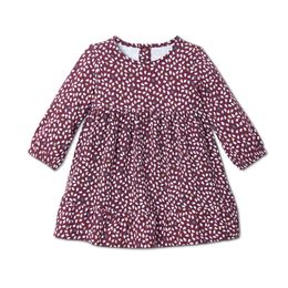 Tchibo - Jerseykleid - Baby - Gr. 62/68 - lila/print