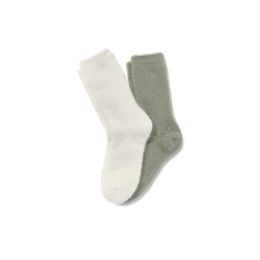 Tchibo - 2 Paar Kuschelsocken mit Effektgarn - Damen - Gr. 35-38 - wei&szlig;
