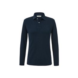 Tchibo - Langarm-Poloshirt - Herren - Gr. XL - dunkelblau