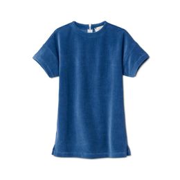 Tchibo - Stretch-Cordkleid - M&auml;dchen - Gr. 122/128 - blau