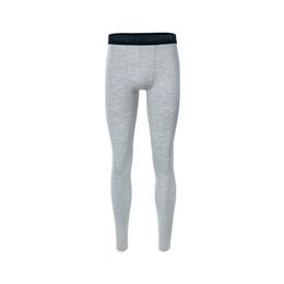 Tchibo - Lange Merino-Funktionsunterhose - Herren - Gr. XL - hellgrau