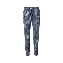 Tchibo - Jerseyhose mit Alloverprint - Damen - Gr. S - dunkelblau/print