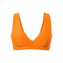 Tchibo - Bikinitop mit strukturierter Oberfl&auml;che - Damen - Gr. 80B - orange
