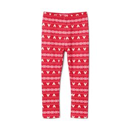 Tchibo - Kinder-Thermo-Leggings &raquo;Mickey Mouse&laquo; - M&auml;dchen - Gr. 98/104 - wei&szlig;
