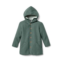 Tchibo - Kinder Walkjacke mit Merinowolle - Baby - Gr. 86/92 - dunkelgr&uuml;n