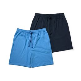 Tchibo - 2 Pyjamashorts - Herren - Gr. XL - dunkelblau