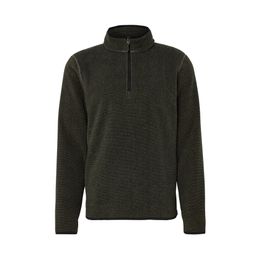 Tchibo - Fleece-Troyer - Herren - Gr. L - anthrazit/gestreift