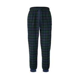 Tchibo - Flanell-Relaxhose - Herren - Gr. XL - dunkelblau/kariert