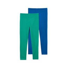 Tchibo - 2 Leggings - Baby - Gr. 86/92 - blau