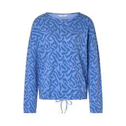 Tchibo - Sweatshirt mit Detail - Damen - Gr. XL - blau