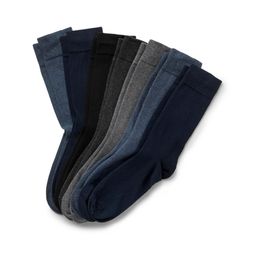 Tchibo - 7 Paar Socken - Herren - Gr. 41-43 - dunkelblau