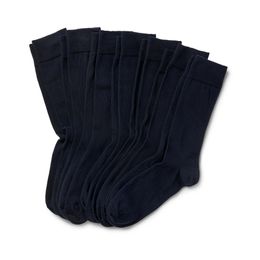 Tchibo - 7 Paar Socken - Herren - Gr. 41-43 - dunkelblau
