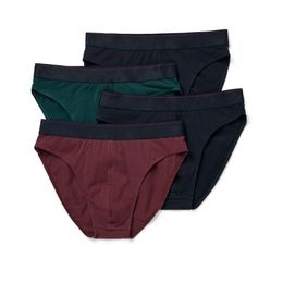 Tchibo - 4 Slips - Herren - Gr. Xxl/8 - dunkelrot