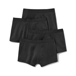 Tchibo - 4 Slipboxer - Herren - Gr. L/6 - schwarz