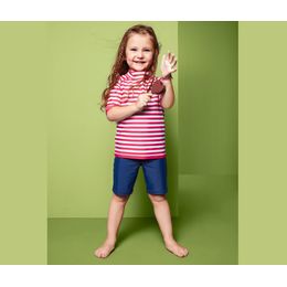 Tchibo - UV-Schutz-Kombi - Baby - Gr. 74/80 - dunkelblau/gestreift