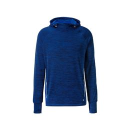 Tchibo - Thermo-Laufshirt mit Kapuze - Herren - Gr. S - blau
