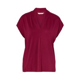 Tchibo - Blusenshirt mit V-Ausschnitt - Damen - Gr. XXL - dunkelrot