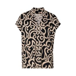 Tchibo - Blusenshirt mit V-Ausschnitt - Damen - Gr. M - schwarz