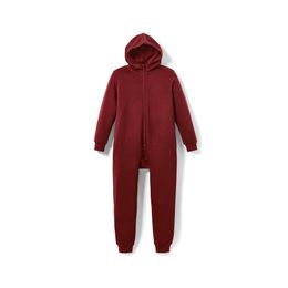 Tchibo - Kinder-Lounge-Onesie - Gr. 146/152 - bordeaux