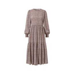 Tchibo - Florales Midi-Kleid - Damen - Gr. 44 - mehrfarbig/gebl&uuml;mt