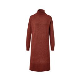 Tchibo - Strickkleid mit Wollanteil - Damen - Gr. L - braun