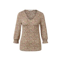 Tchibo - Blusenshirt mit 3/4-Arm - Damen - Gr. L - mehrfarbig/gebl&uuml;mt