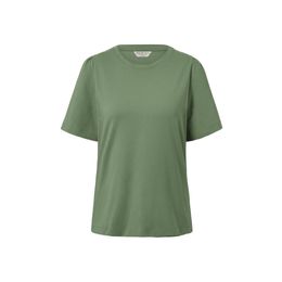 Tchibo - Shirt mit Raffung - Damen - Gr. M - gr&uuml;n