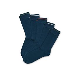 Tchibo - 5 Paar Socken - Herren - Gr. 44-46 - dunkelblau