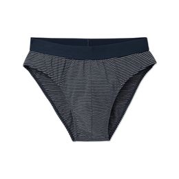 Tchibo - 5 Slips - Herren - Gr. M/5 - dunkelblau/gestreift