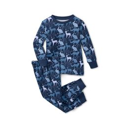 Tchibo - Pyjama - Kinder - Gr. 110/116 - blau